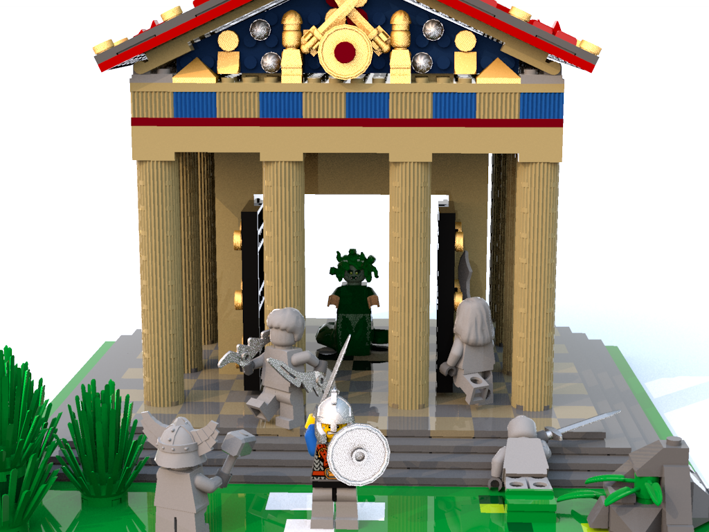 LEGO IDEAS - Perseus against Medusa