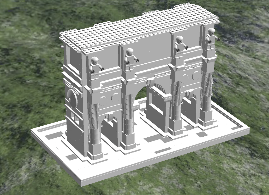 LEGO IDEAS - Arch of Constantine