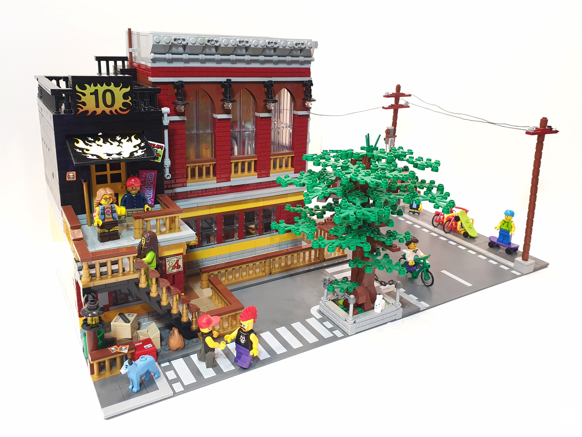 LEGO IDEAS - The Rock Music Alley