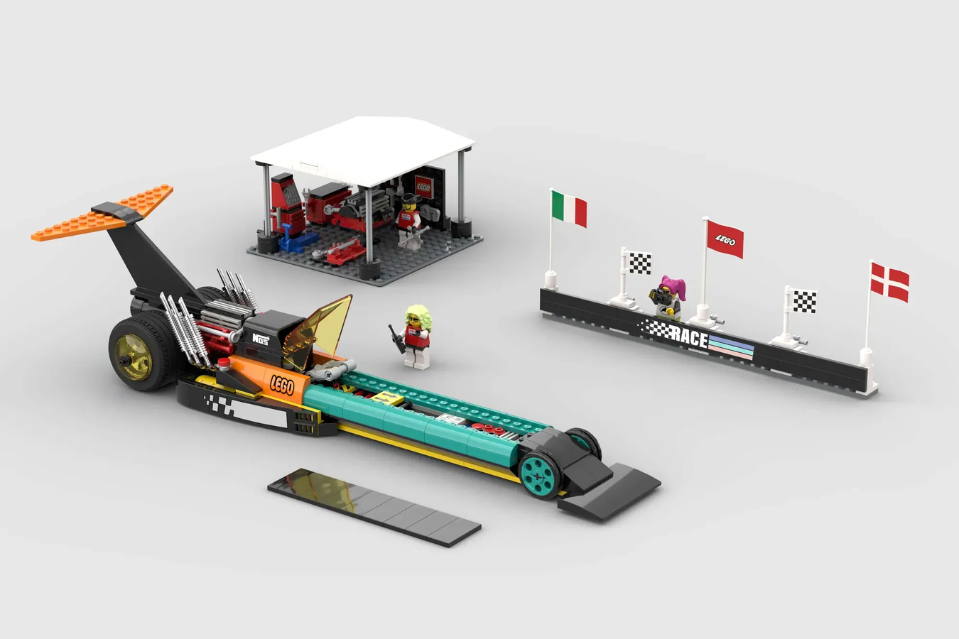 LEGO IDEAS - Dragster Thunder