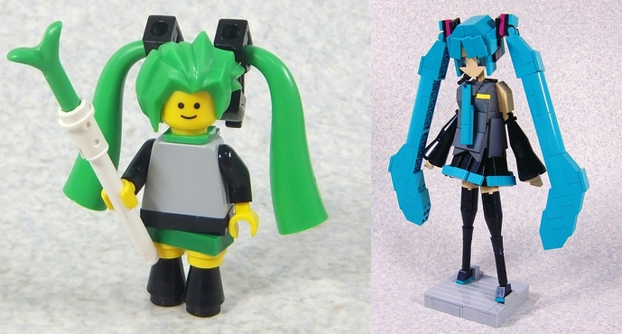 LEGO IDEAS - 初音ミク-VOCALOID Hatsune Miku