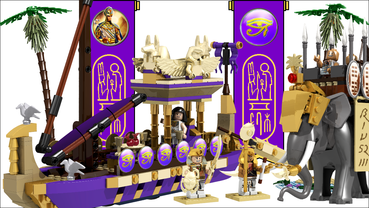 LEGO IDEAS - Level 3: Ramesses The Great Forges the Alliance