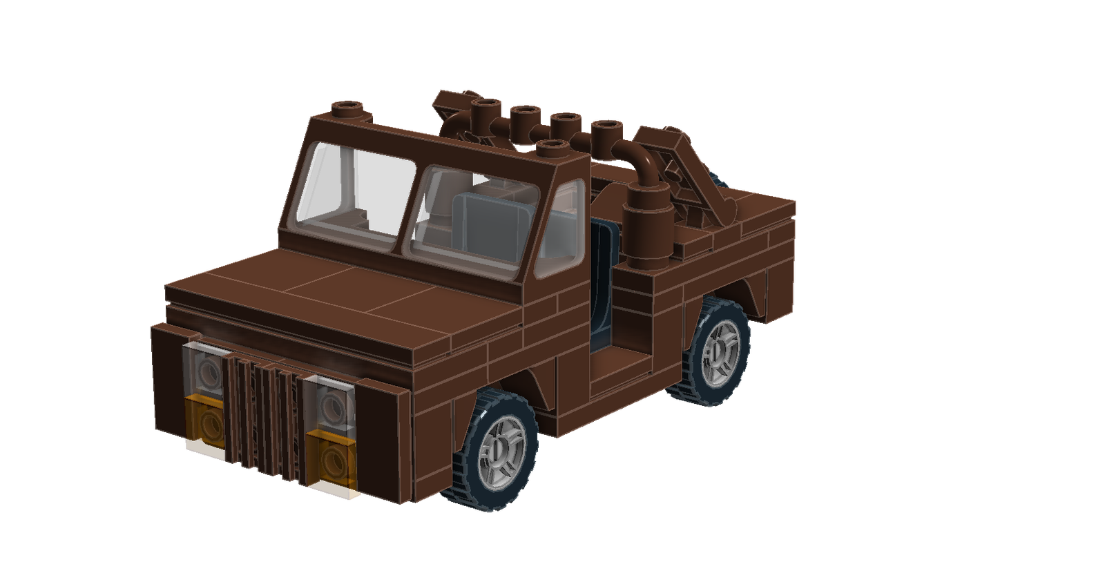 LEGO IDEAS - MacGyver's Jeep Wrangler