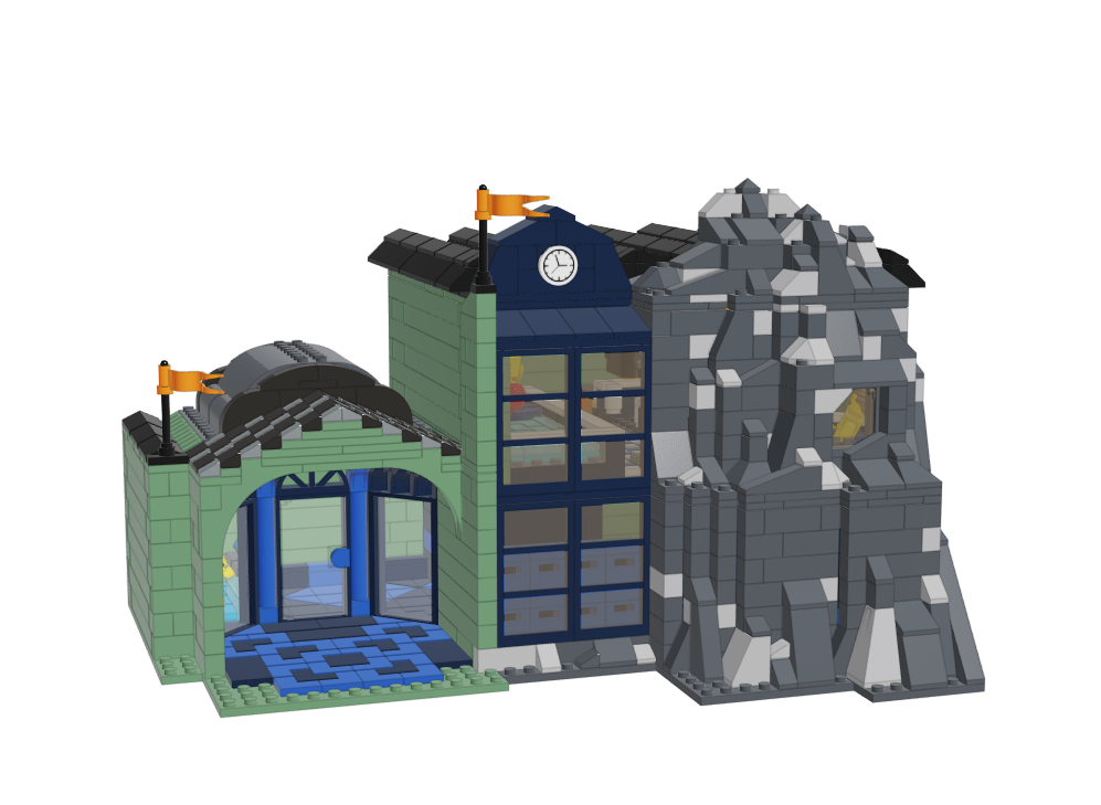 LEGO IDEAS - Rocky Swimming Hall