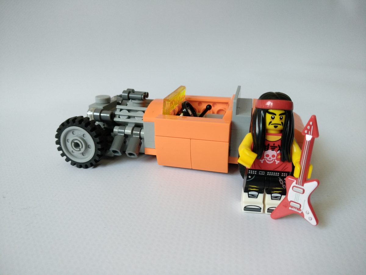 LEGO IDEAS - Orange Hot Rod