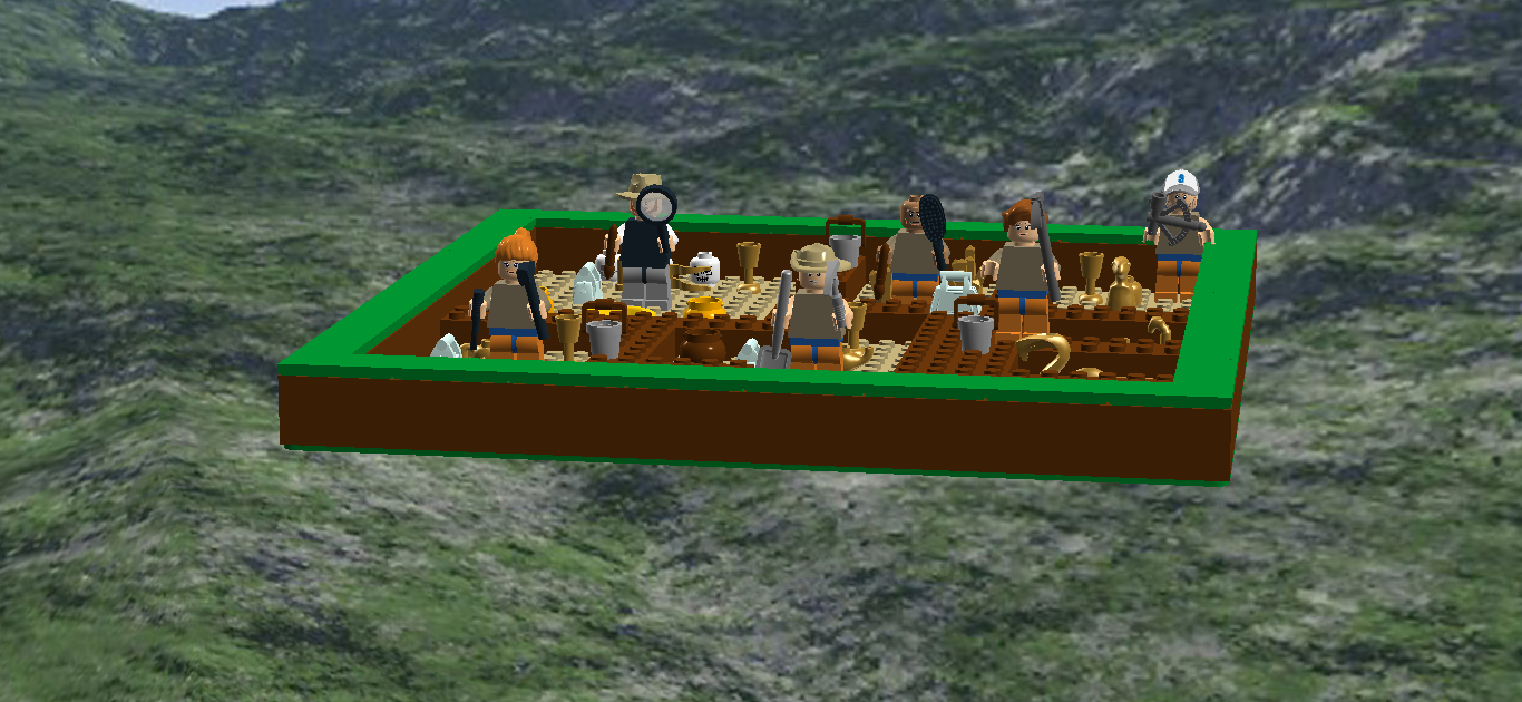 LEGO IDEAS - Archaeological site