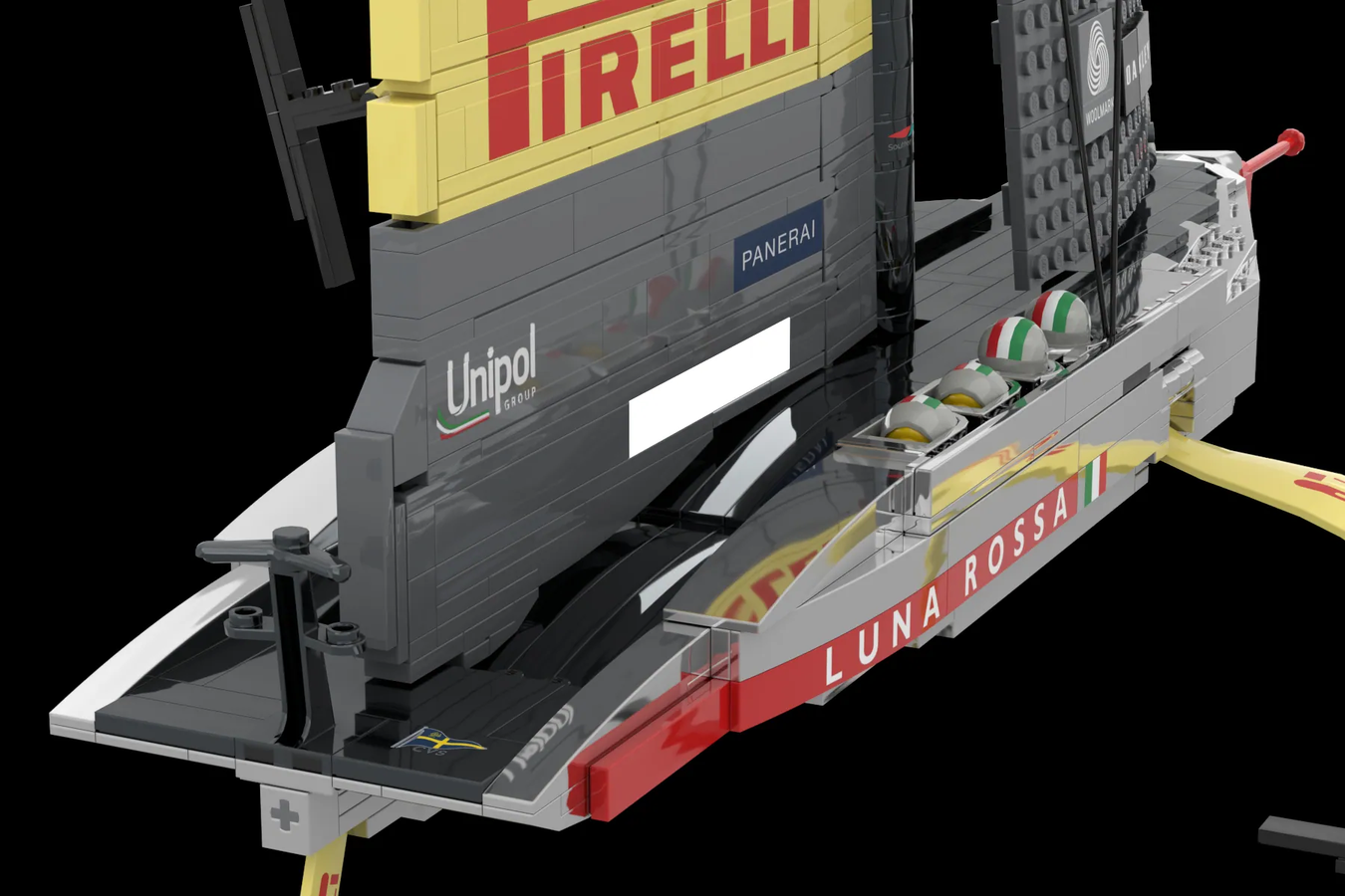 LEGO IDEAS - Luna Rossa America's Cup Ac75 Boat