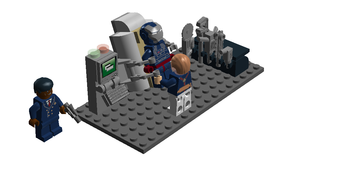 LEGO IDEAS - Iron Patriot Capture