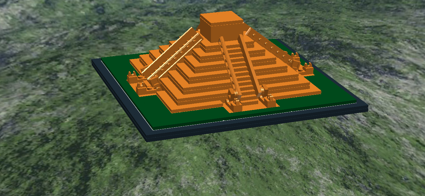Mayan Pyramid Maze