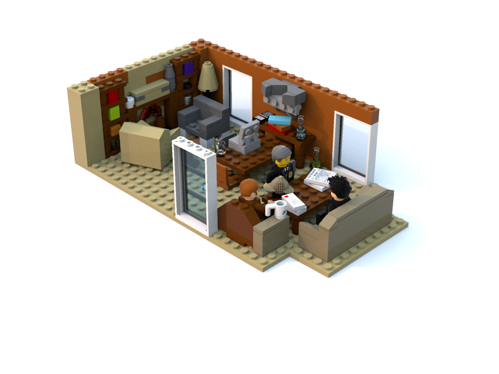 LEGO IDEAS - LEGO 221B Baker Street - Sherlock BBC