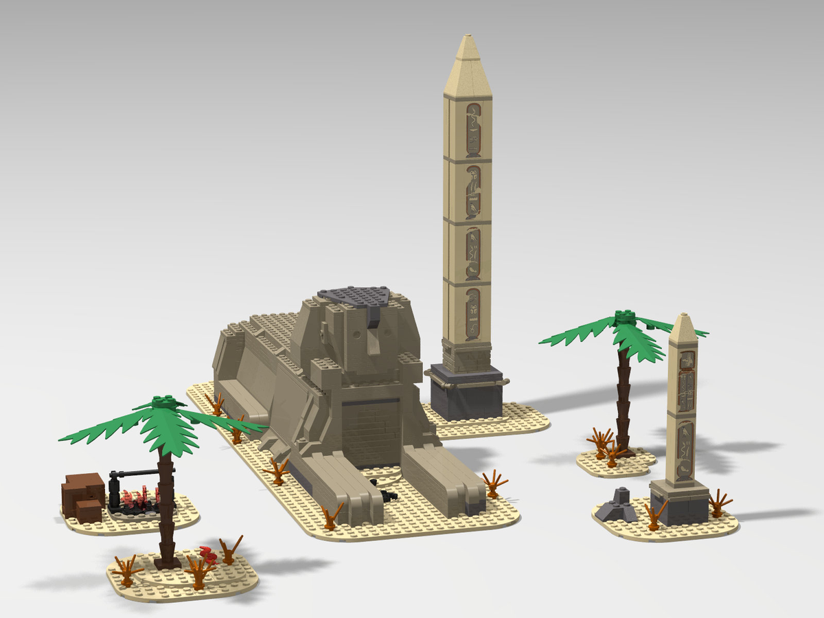 LEGO IDEAS - The Great Sphinx of Giza