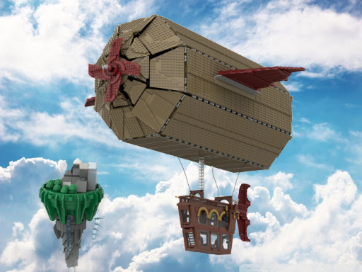 LEGO IDEAS - Floating Islands: Imperial Airship