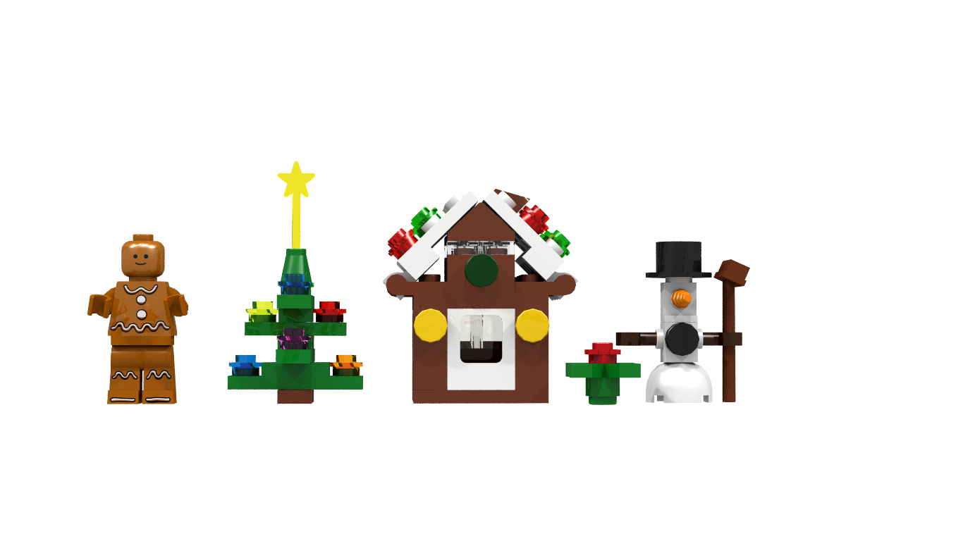 LEGO IDEAS - Gingerbread Cottage