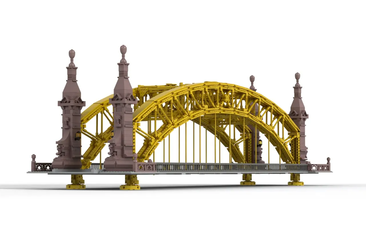 LEGO IDEAS Zwierzyniecki Bridge In Wroclaw