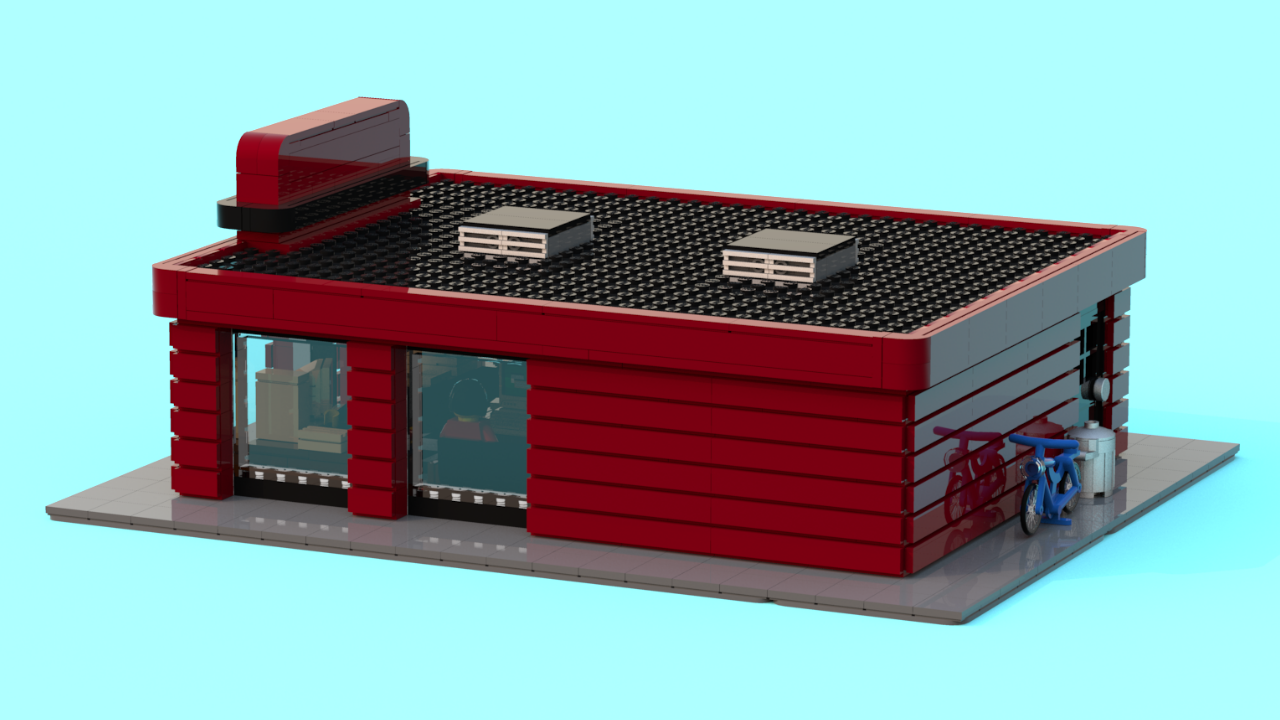 LEGO IDEAS - Retro Computer Store