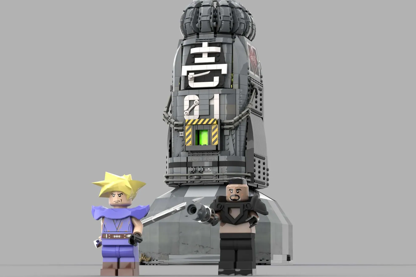 LEGO IDEAS - Mako Reactor 1 - Final Fantasy VII
