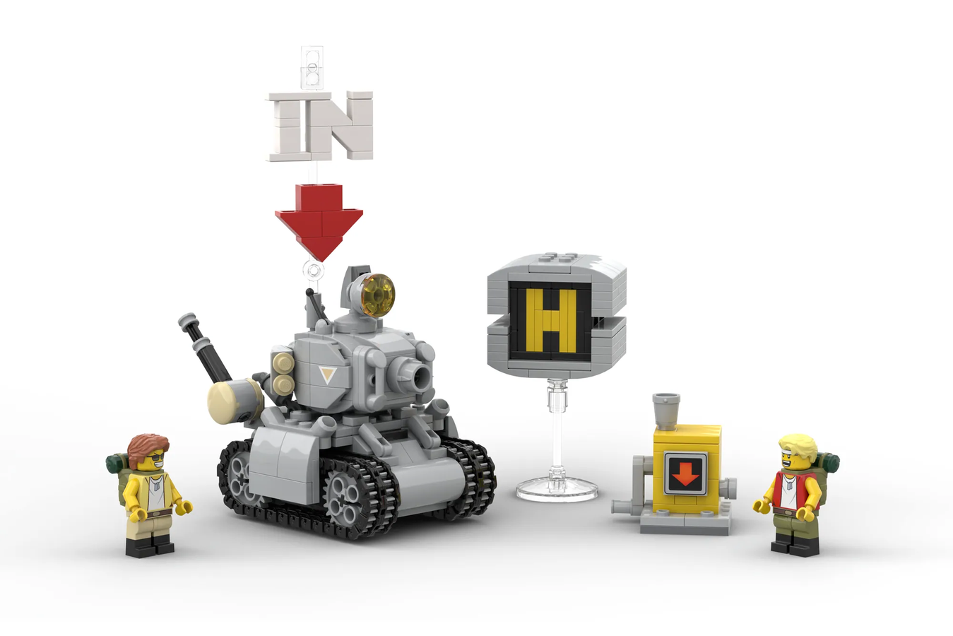 LEGO IDEAS - Metal Slug X/3 Marco and Tarma