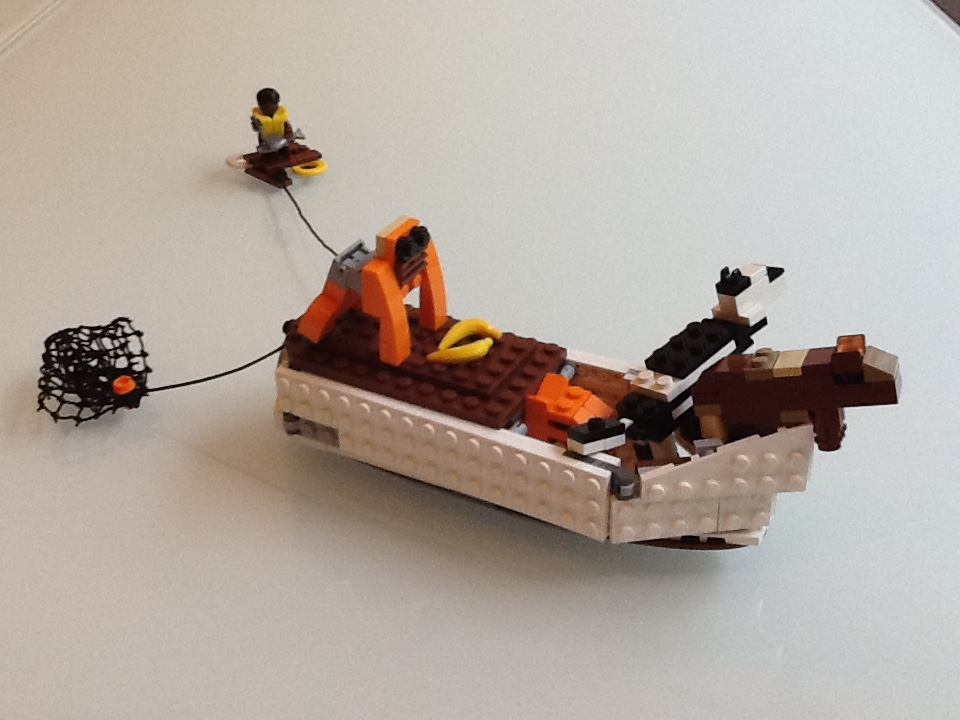 Life Of Pi Boat With Raft