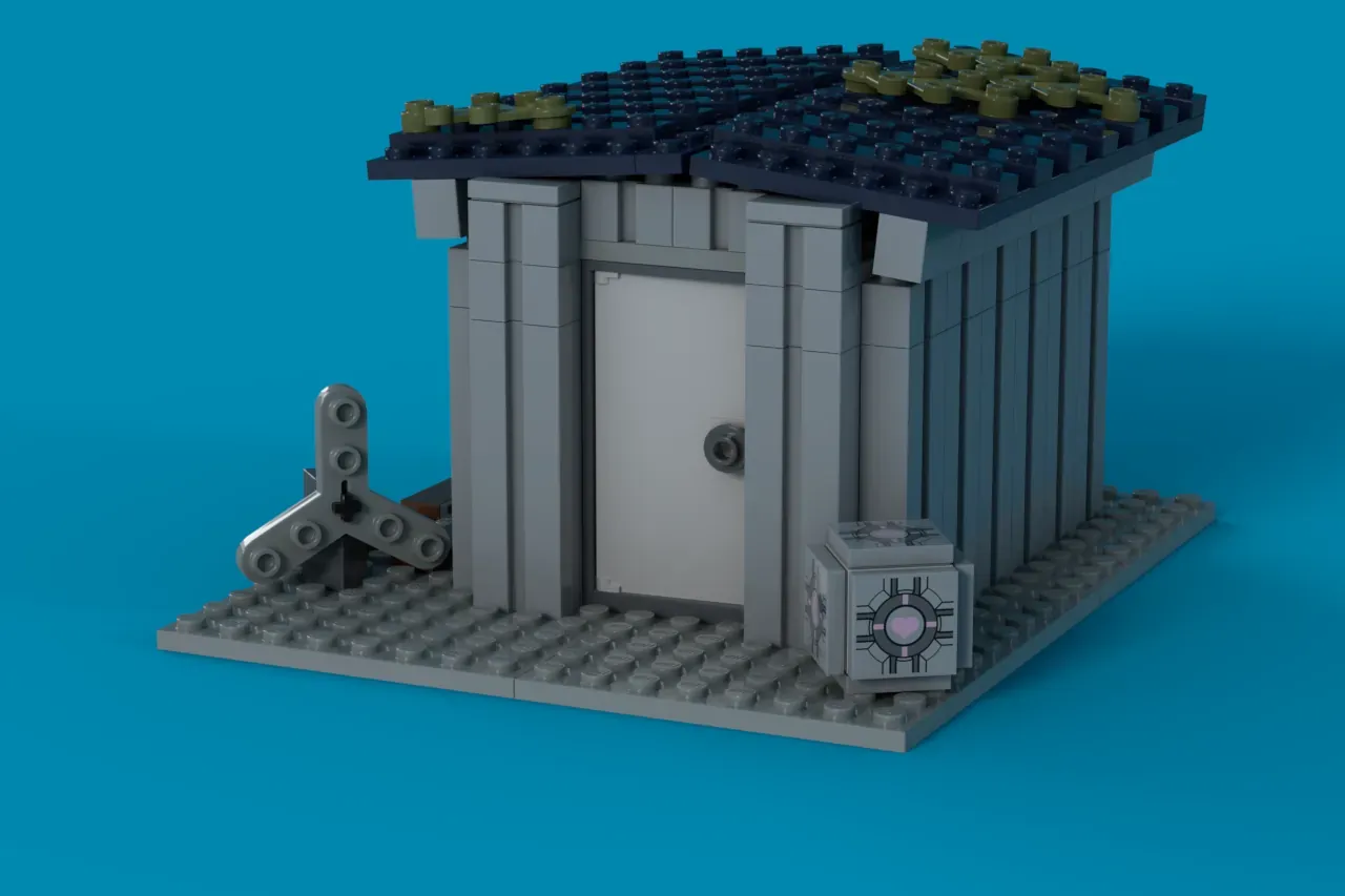 LEGO IDEAS - Ending Shed-Portal 2