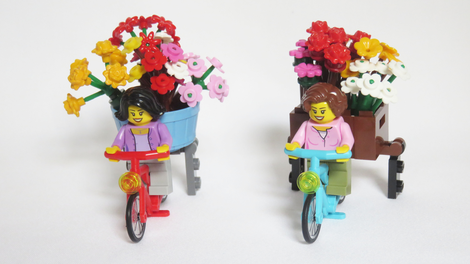 LEGO IDEAS - Florist on Bicycle