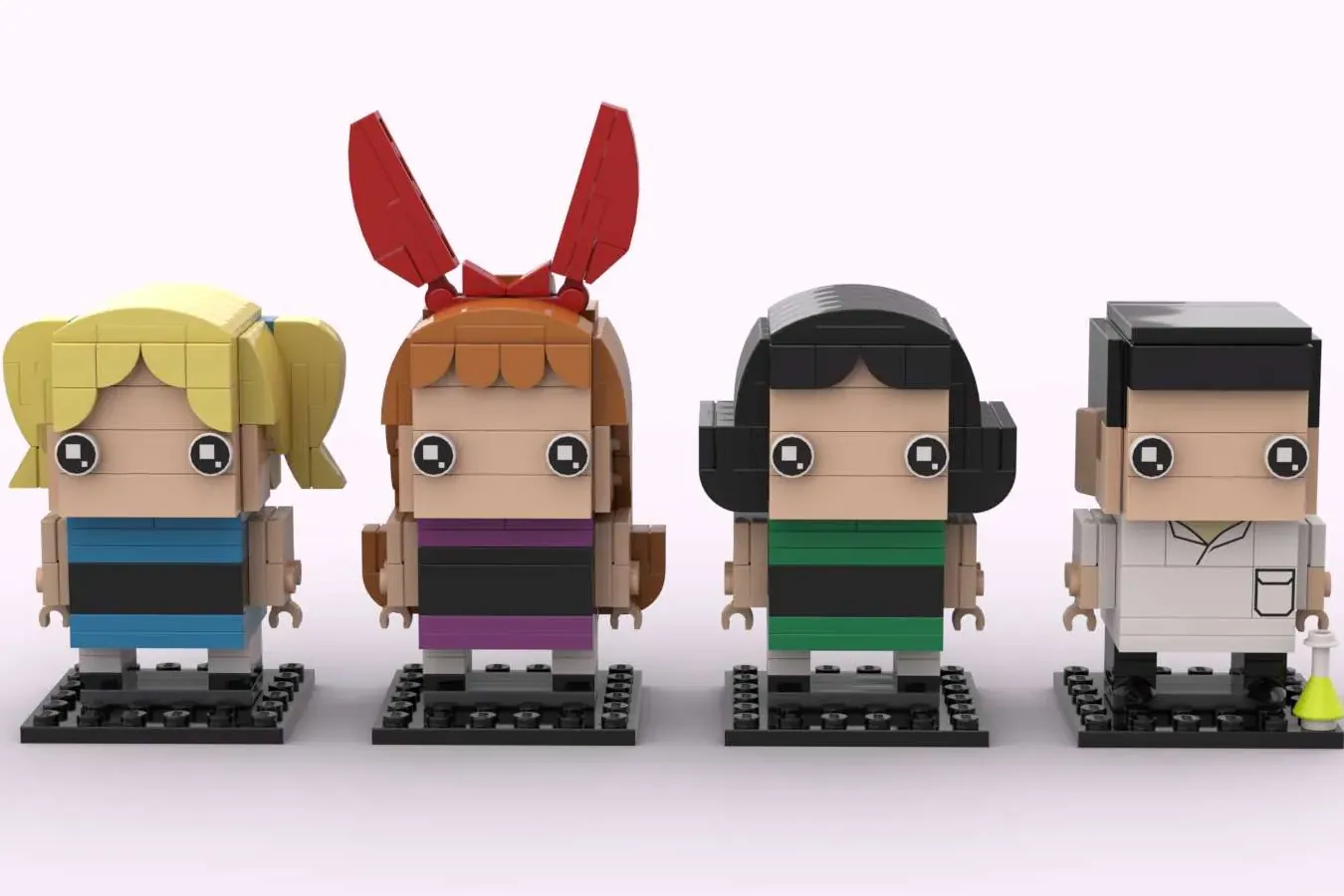 LEGO IDEAS - The Powerpuffgirls Brickheadz