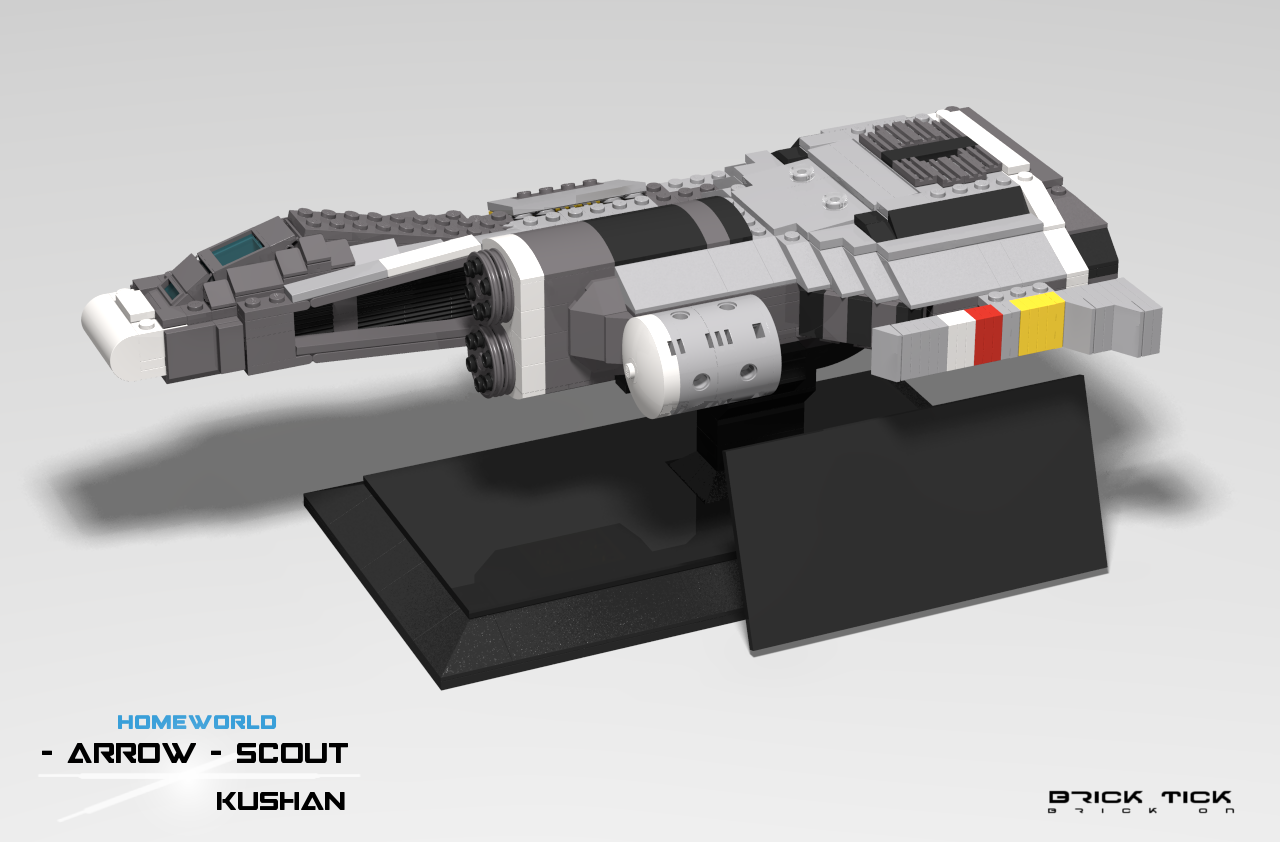 LEGO IDEAS - Homeworld Kushan "Arrow" Scout