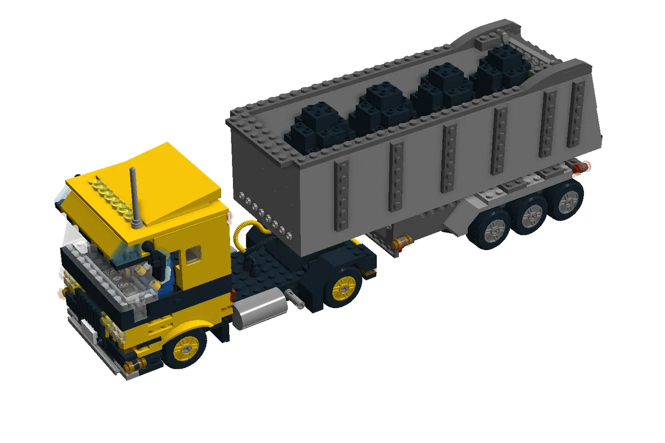 LEGO IDEAS - Asphalt Truck / Road Construction