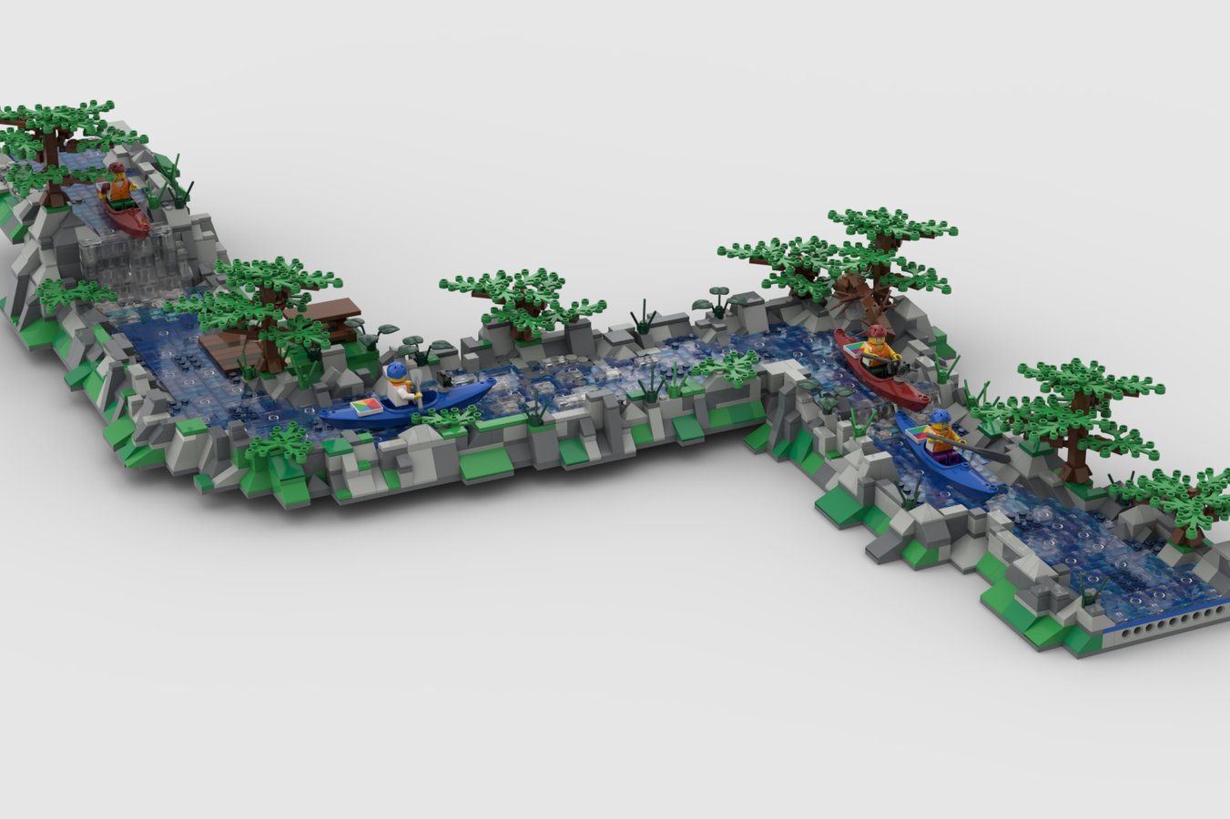LEGO IDEAS - The Modular River
