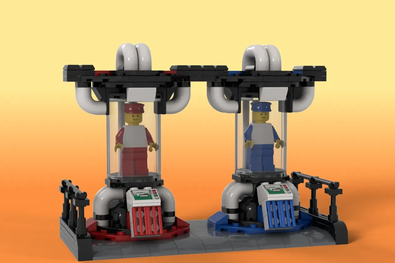 LEGO IDEAS - Minifigure Cryogen Chamber Display