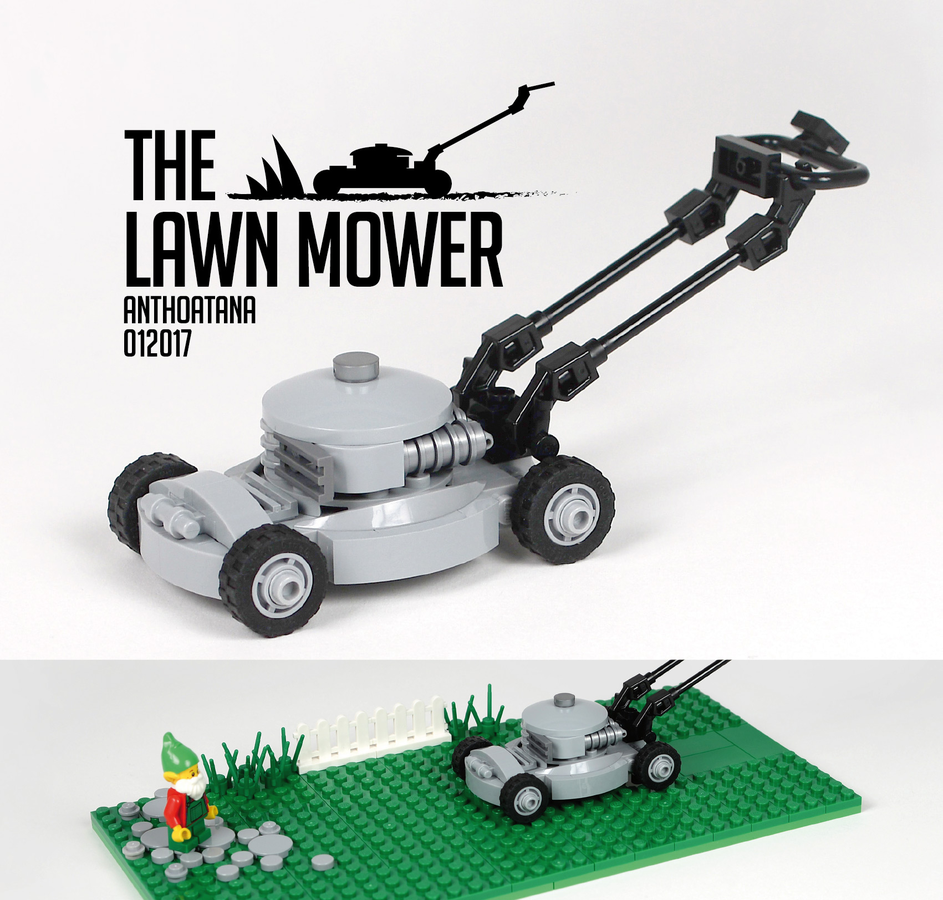 LEGO IDEAS - A12 Lawn Mower Project