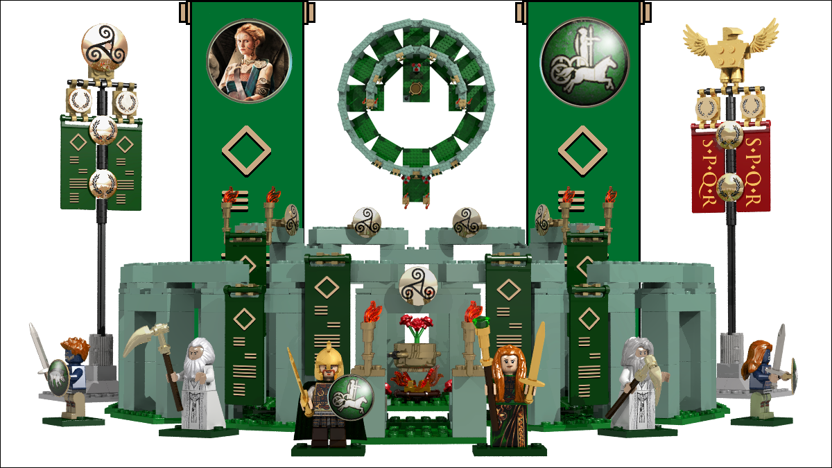 LEGO IDEAS - Level 5: Boudicca Unites the Celts at Stonehenge