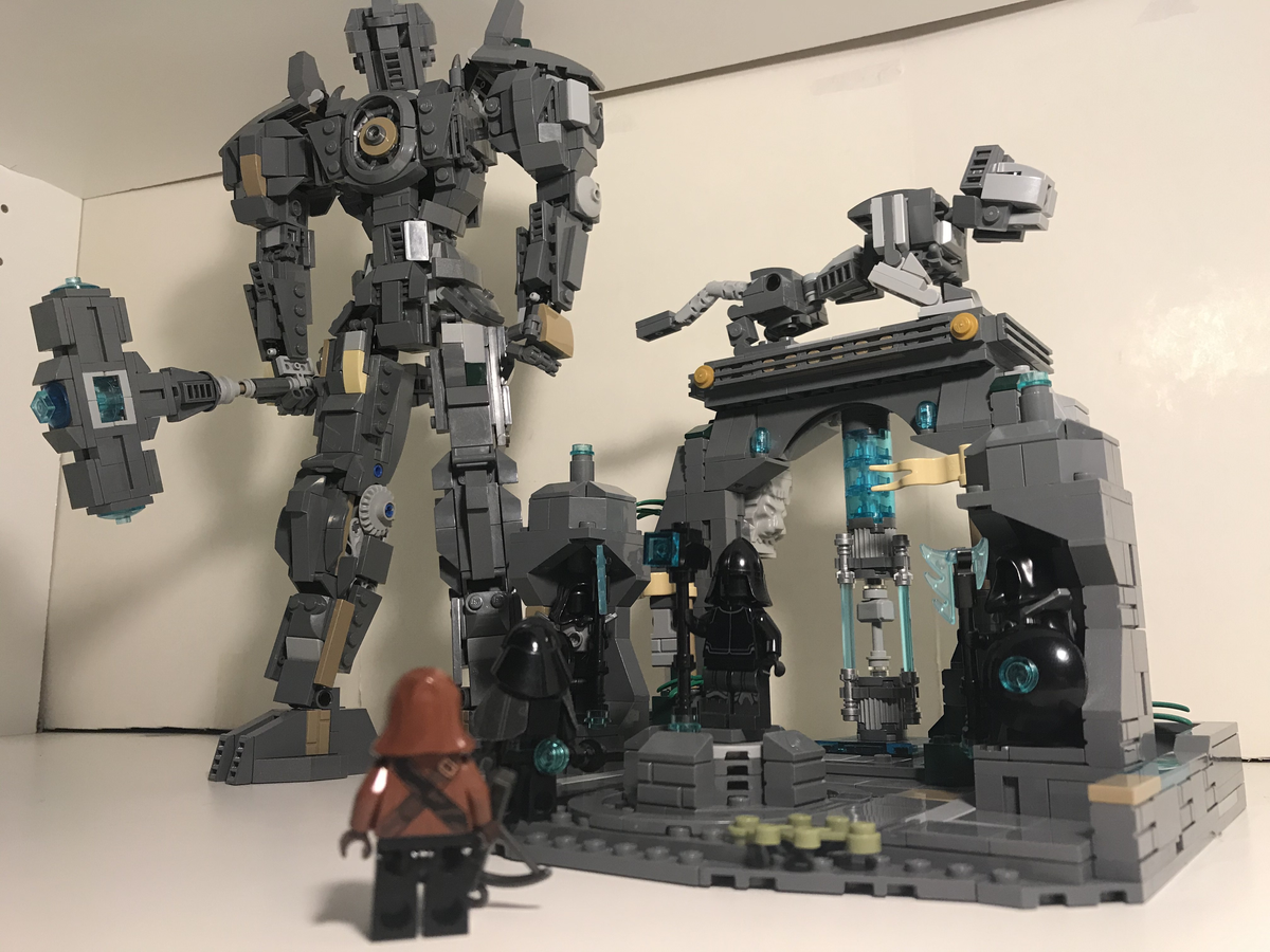 LEGO IDEAS - The Stone Guardian and the Hammer of Light