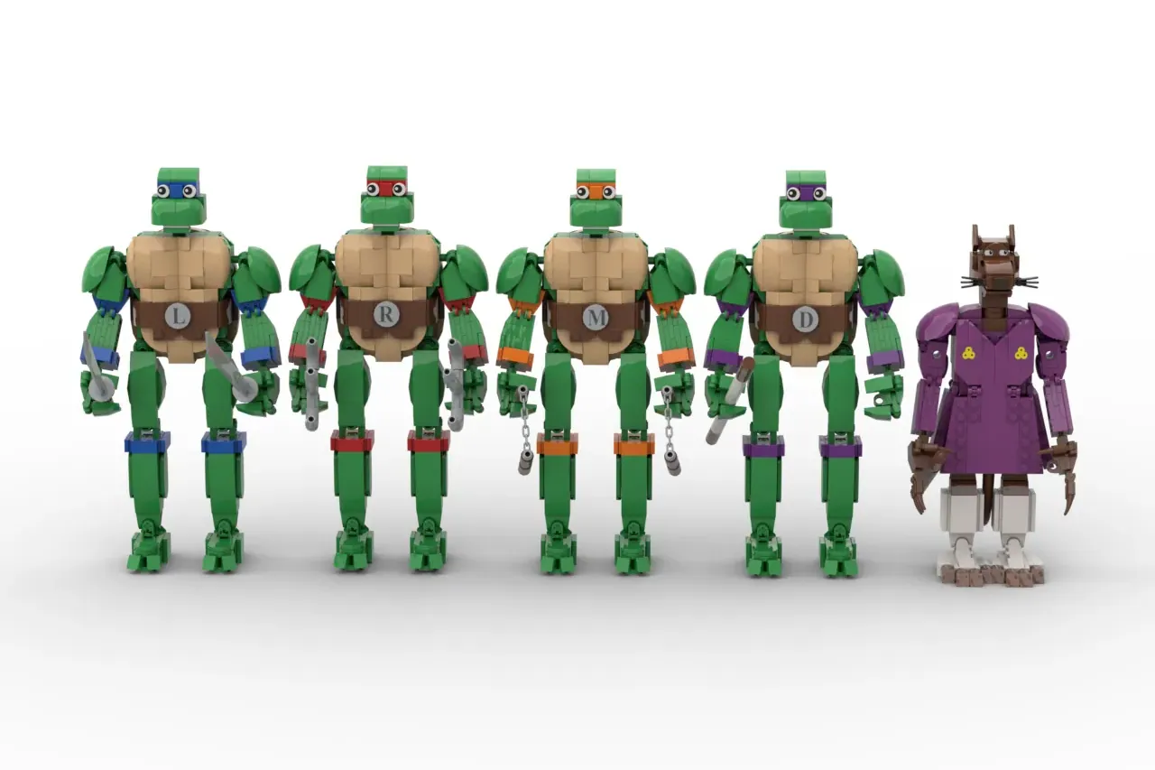 Teenage Mutant Ninja Turtles 2024 Splinter Toy