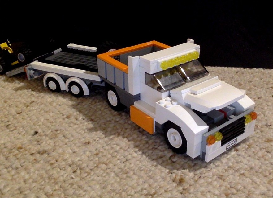 LEGO IDEAS - Ute with a Go-Kart and Trailer