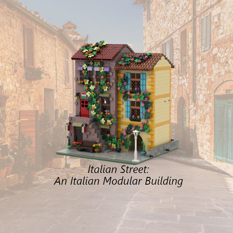 LEGO IDEAS - Italian Street: An Italian Modular Building