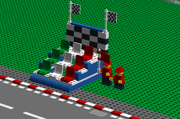 LEGO IDEAS - Italian Grand Prix Grand Stand