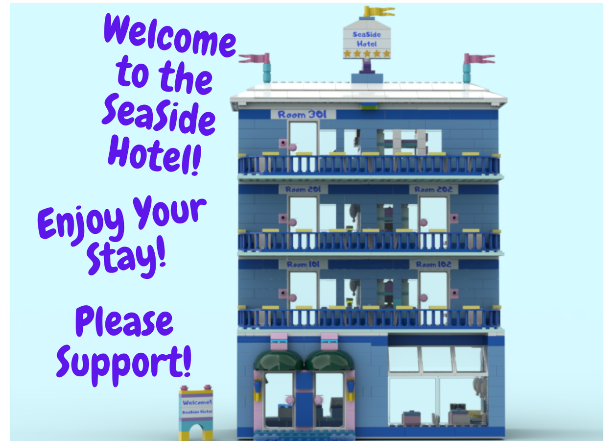 LEGO IDEAS - The SeaSide Hotel