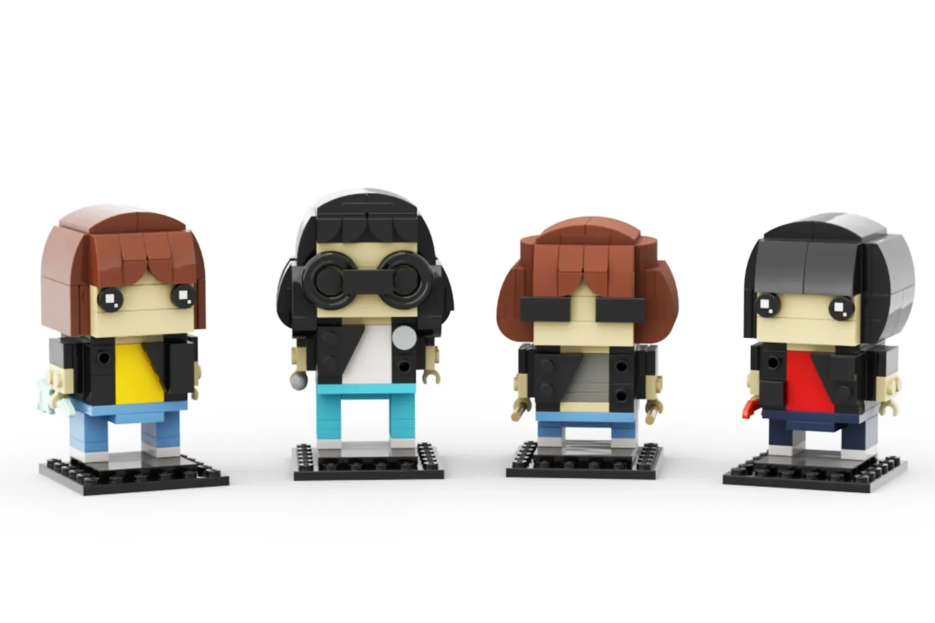 LEGO IDEAS - The Ramones Brickheadz Tribute