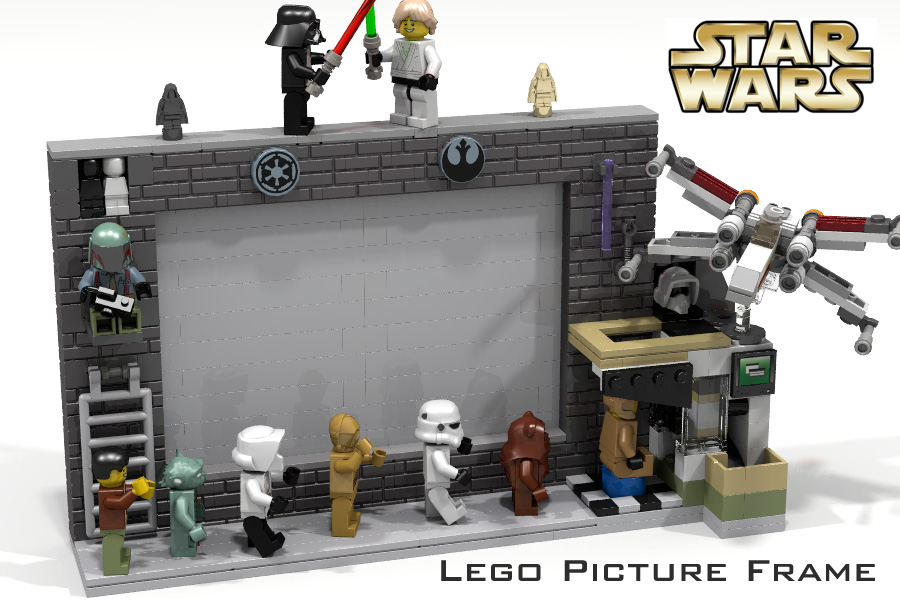 LEGO IDEAS - The Lego Picture Frame featuring Star Wars