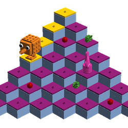 LEGO IDEAS - Q*bert