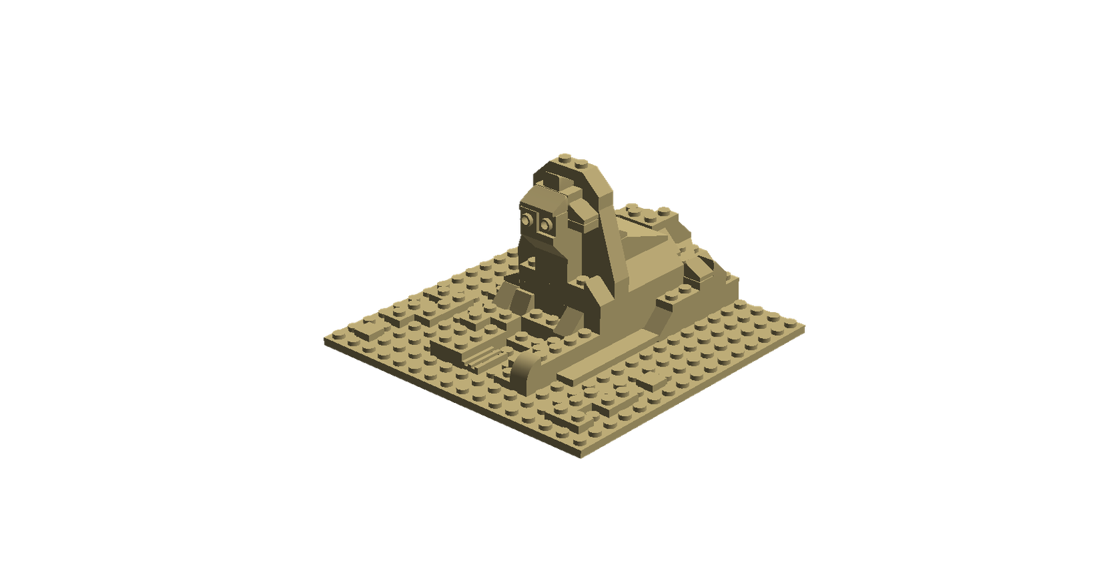 LEGO IDEAS - Micro Sphinx