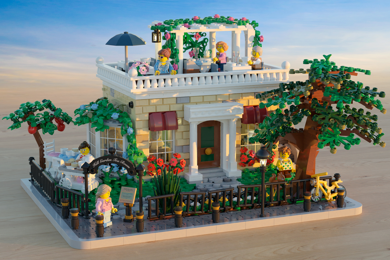 LEGO IDEAS - Hill Garden Tea Room