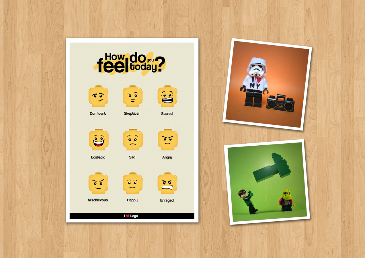 LEGO IDEAS - Lego Stationery (poster, postcards,...)