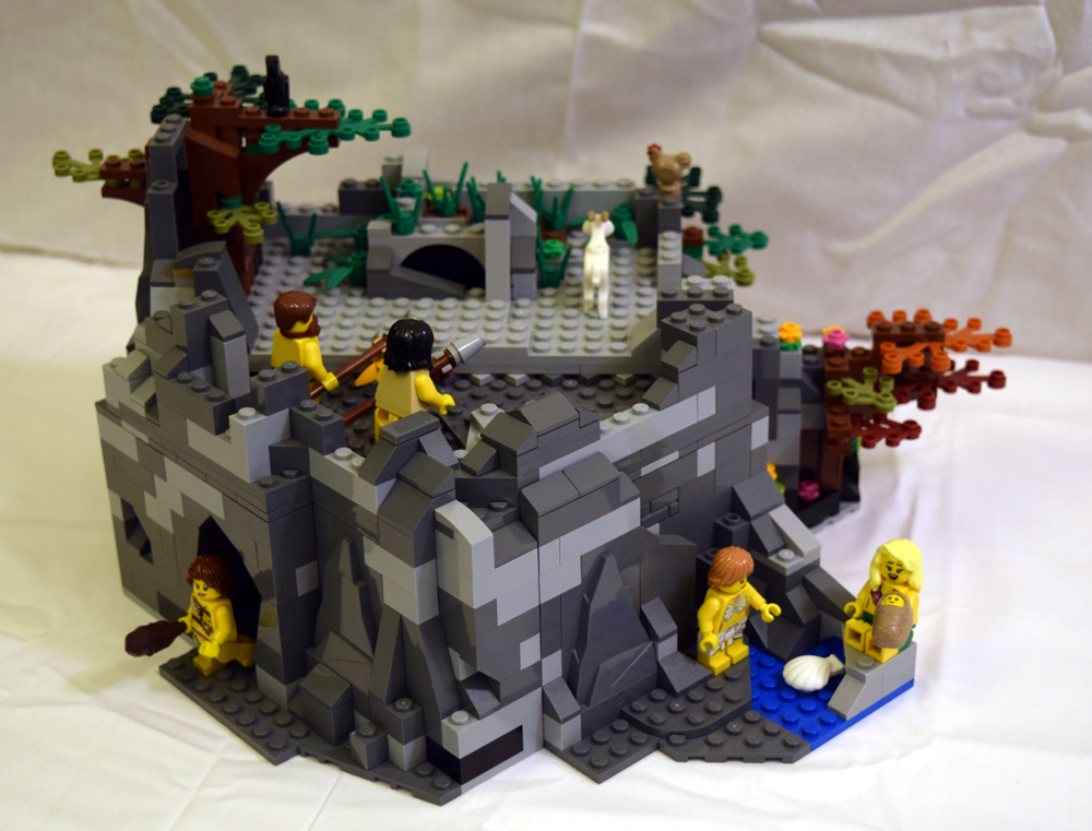 Lego Ideas Cavemans Cave
