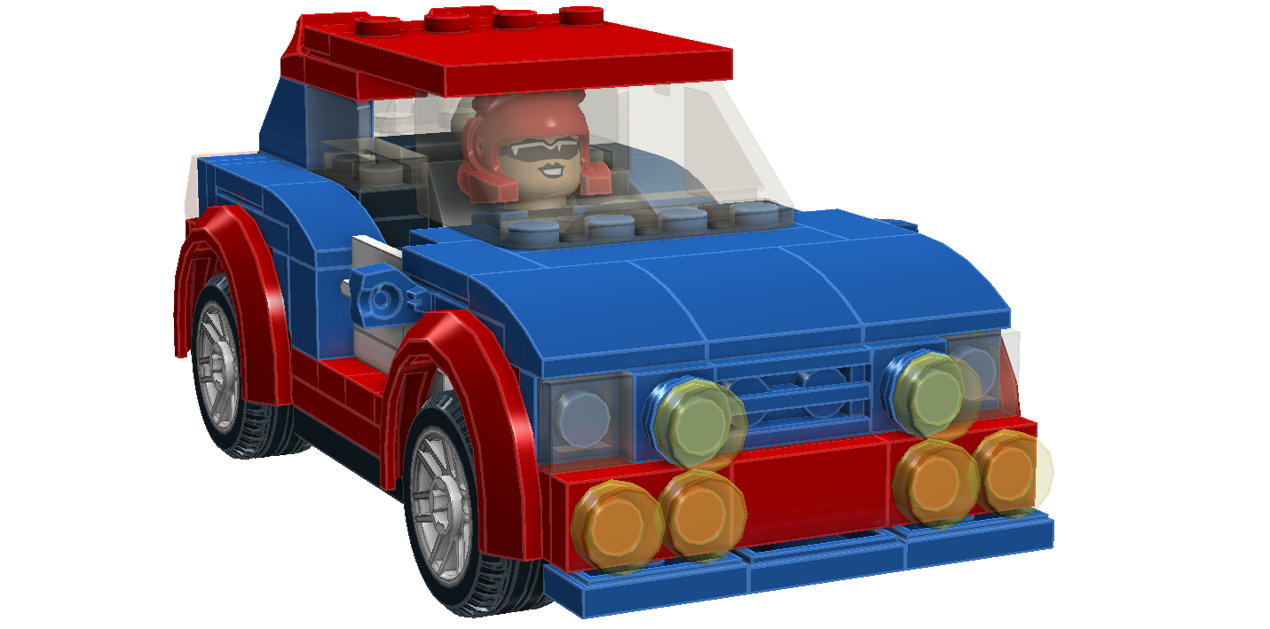 LEGO IDEAS - Renault 5 Maxi Turbo World Rally Car