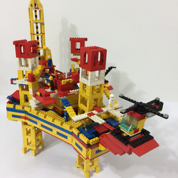 LEGO IDEAS - - OffShore Bricks Oil&Gas Drilling Rig
