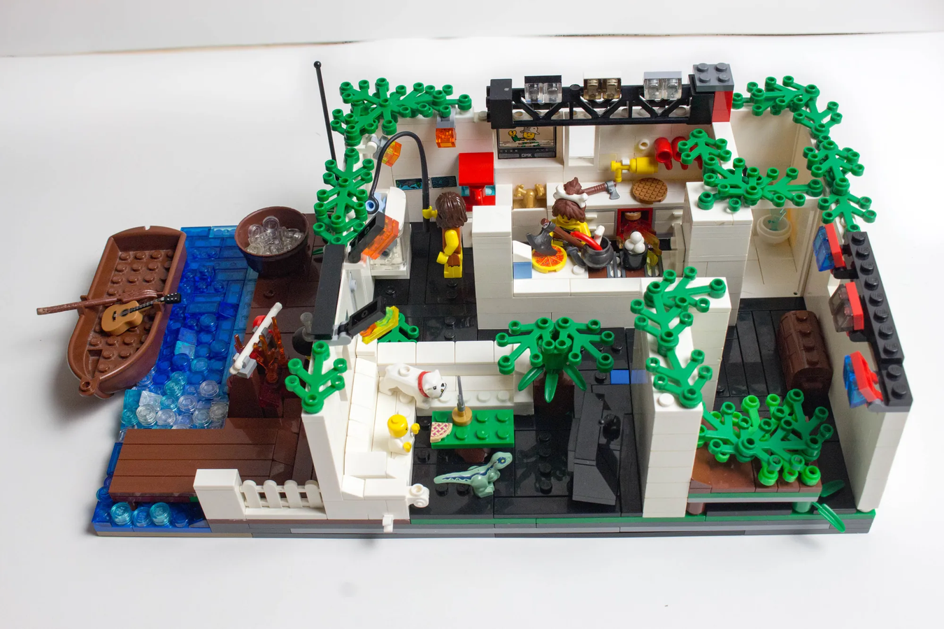 LEGO IDEAS - Cave People in Modern Times.