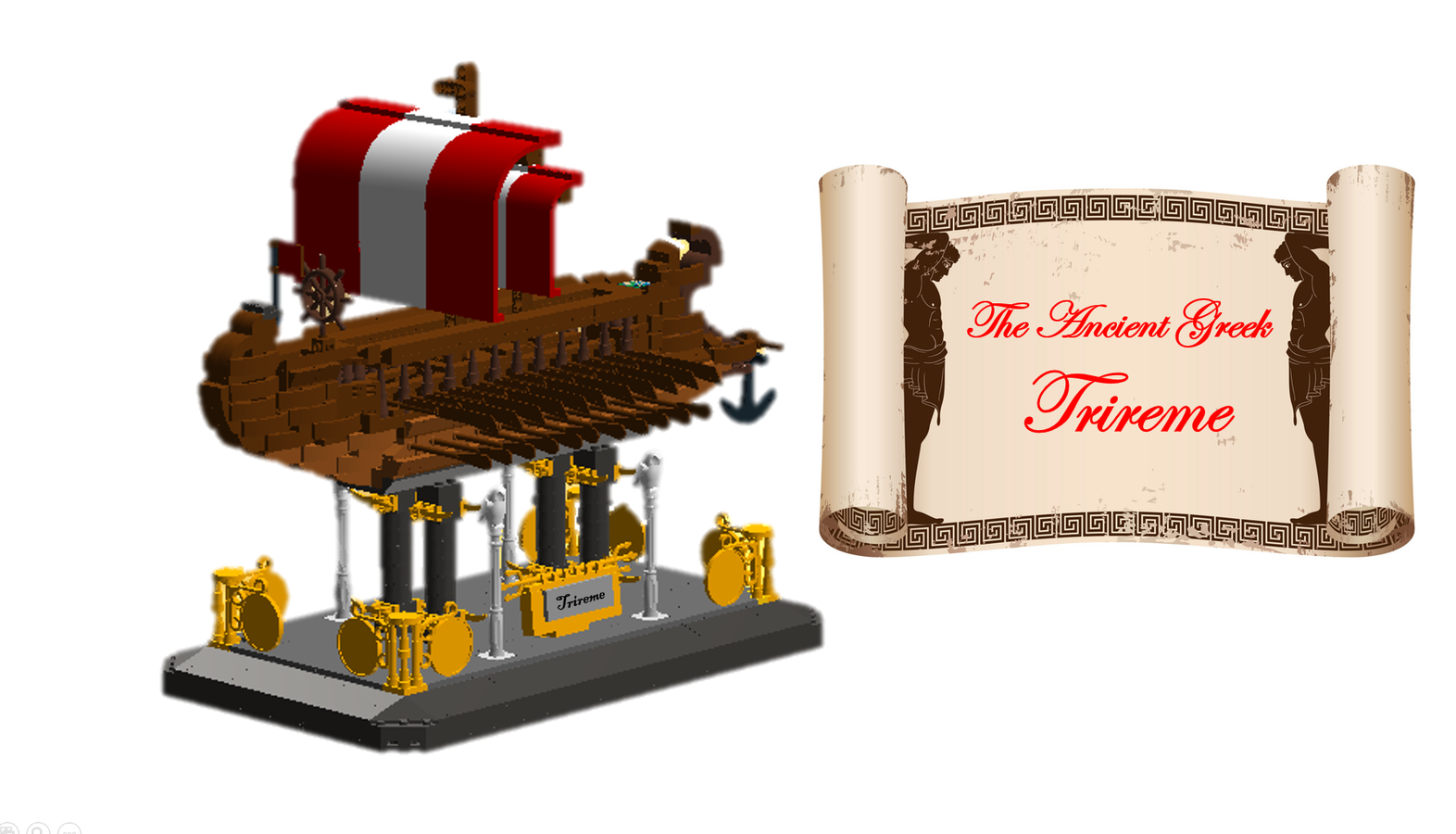 LEGO IDEAS - The Ancient Greek Trireme