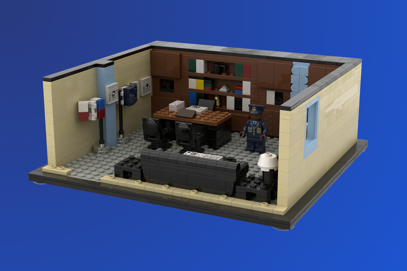 LEGO IDEAS - Brooklyn Nine-Nine Captain Holt's Office