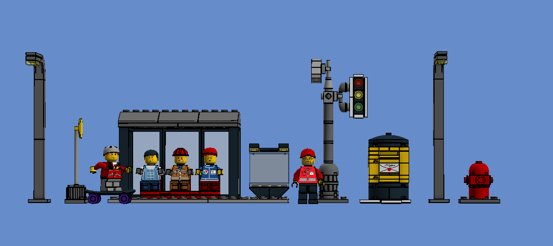 LEGO IDEAS - Lego City street starter set